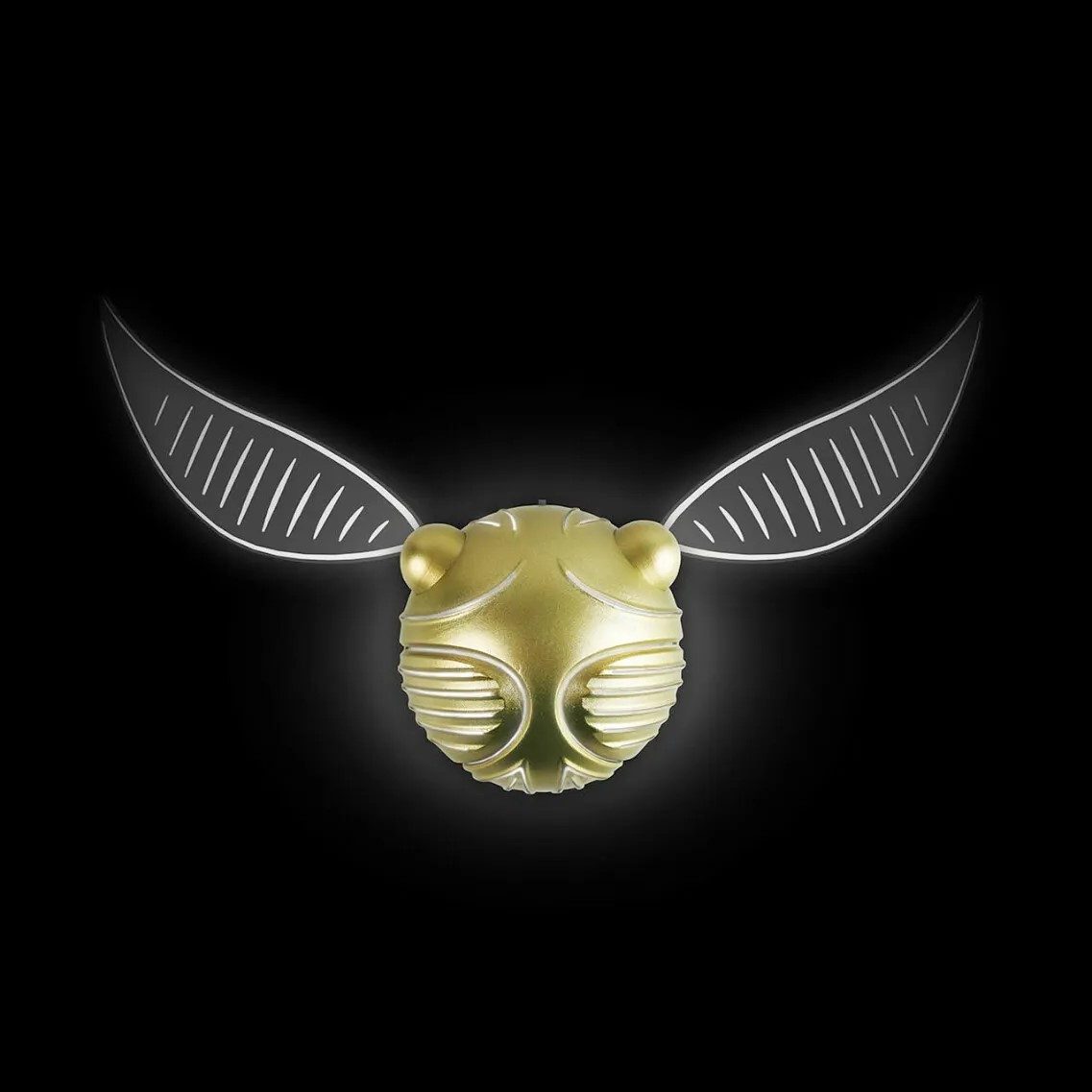 Golden Snitch Logo HARRY POTTER Golden Snitch Plush With Sound